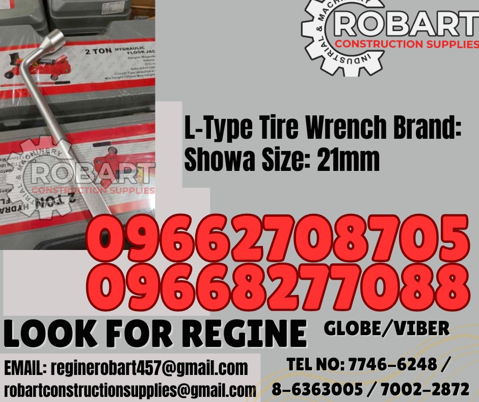 L-Type Tire Wrench Brand: Showa Size: 21mm, Commercial & Industrial ...