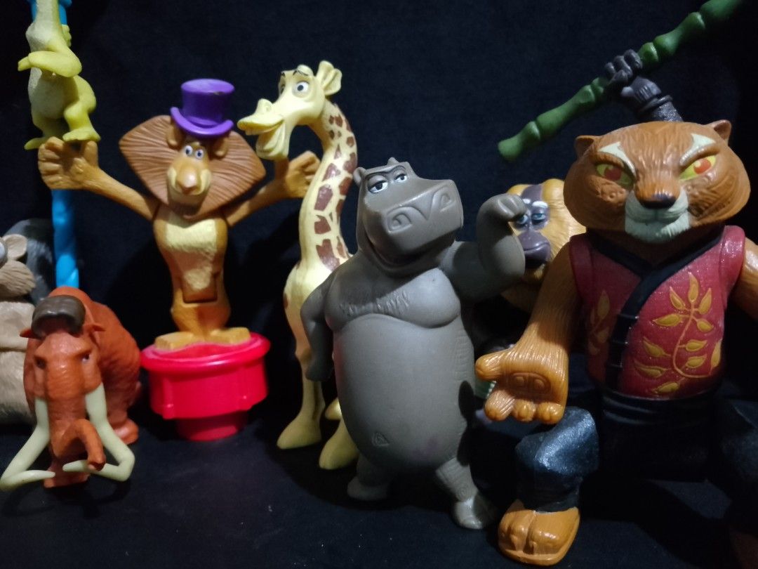 Madagascar / Ice age / Kung fu panda Toys set, Hobbies & Toys, Toys ...