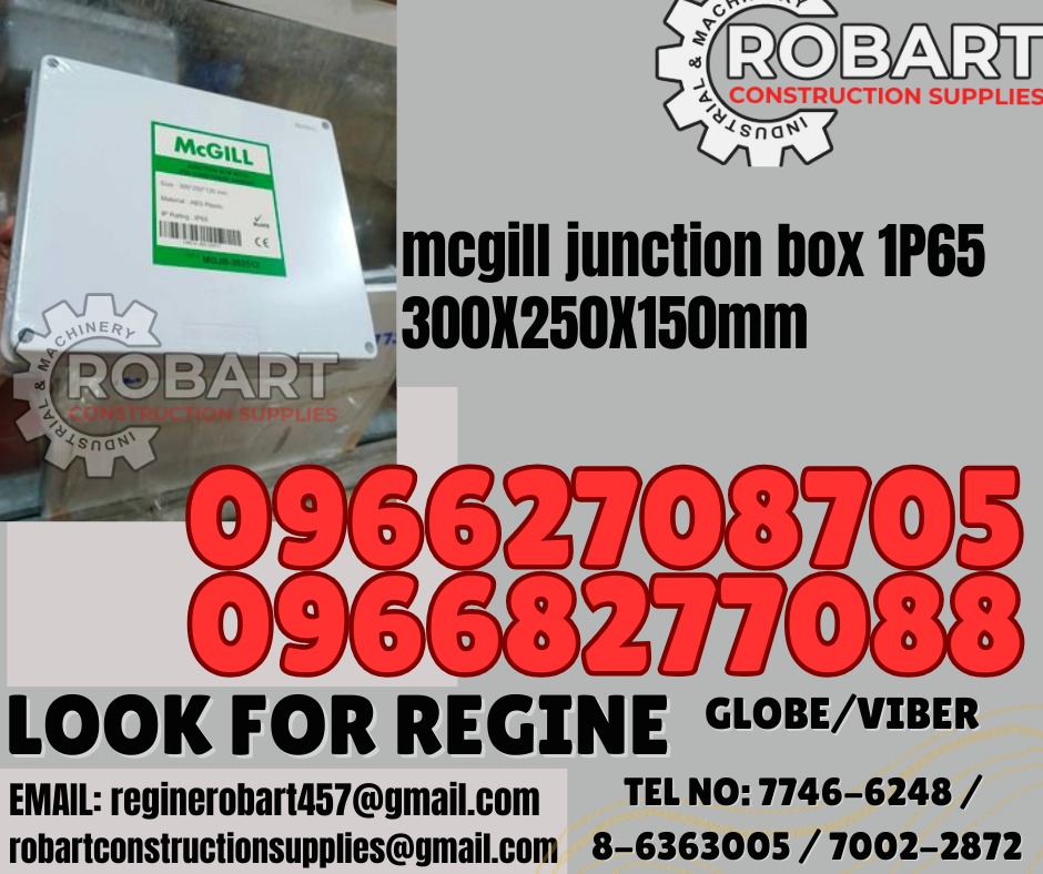mcgill junction box 1P65 300X250X150mm, Commercial & Industrial ...