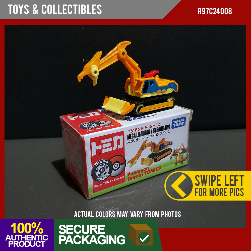 Mega Lizardon Y Strong Arm (Takara Tomy Dream Tomica Pokemon) Nintendo ...