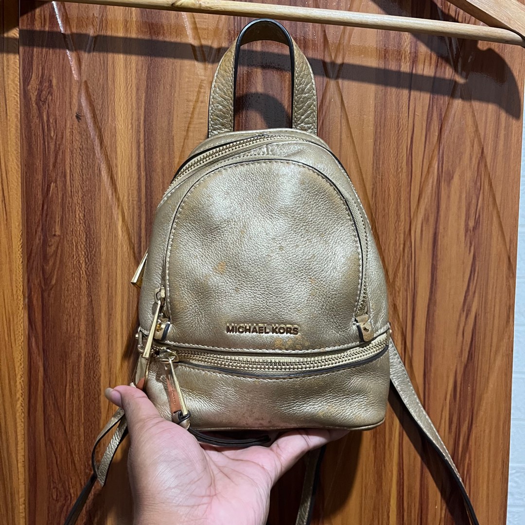 Michael Kors Mini Backpack, Women's Fashion, Bags & Wallets, Backpacks ...