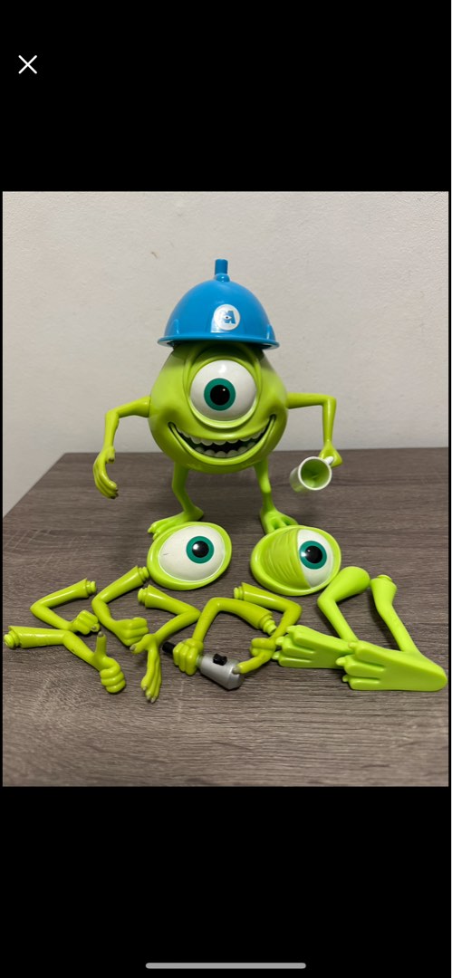 Monsters Inc Build a Talking Mike Wazowski, Hobbies & Toys, Toys ...