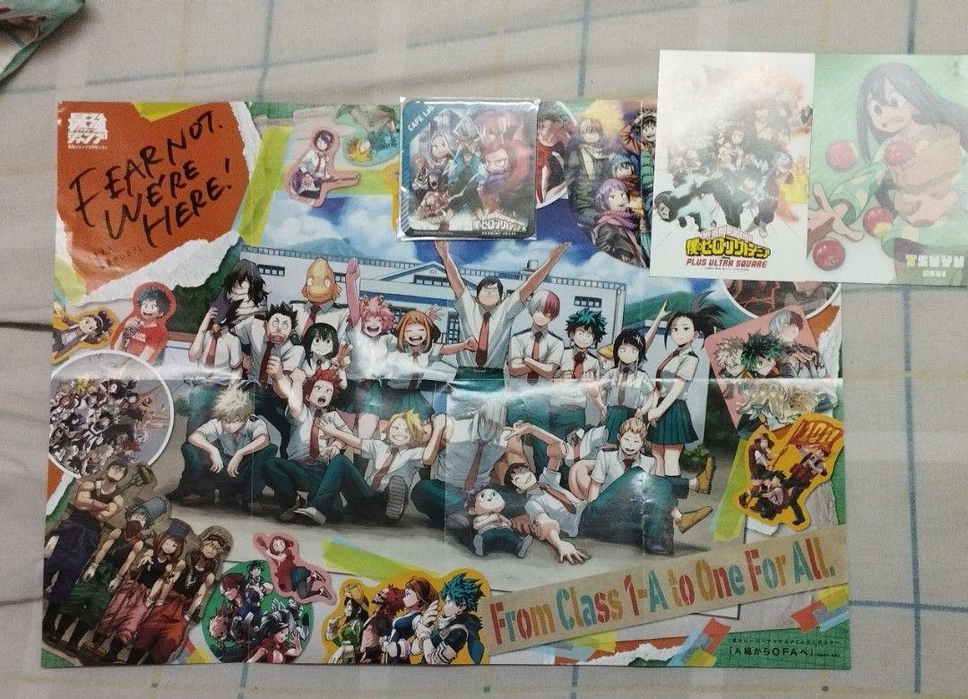 My Hero Academia 1A class shoto Midoriya Bakugo, Hobbies & Toys, Collectibles & Memorabilia, Fan ...