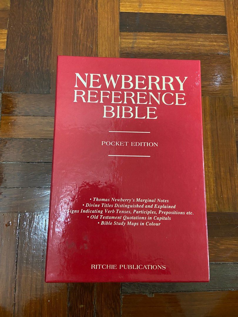 New berry Reference Bible, Hobbies & Toys, Books & Magazines, Textbooks ...