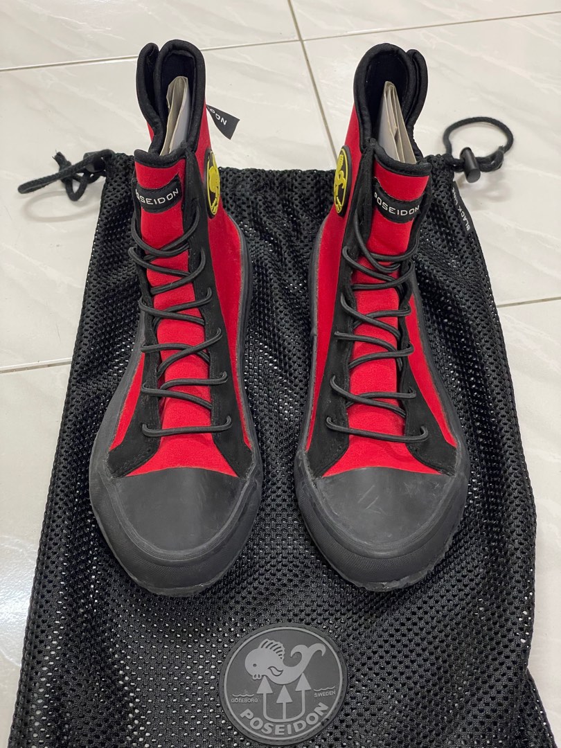 New Poseidon One shoes , diving bootie, Men's Fashion, Footwear, Boots ...