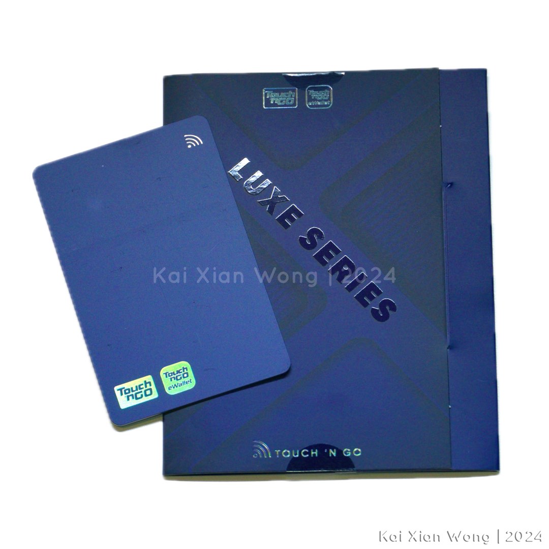 NFC Touch ‘n Go Card Luxe Silver Navy Edition, Hobbies & Toys ...
