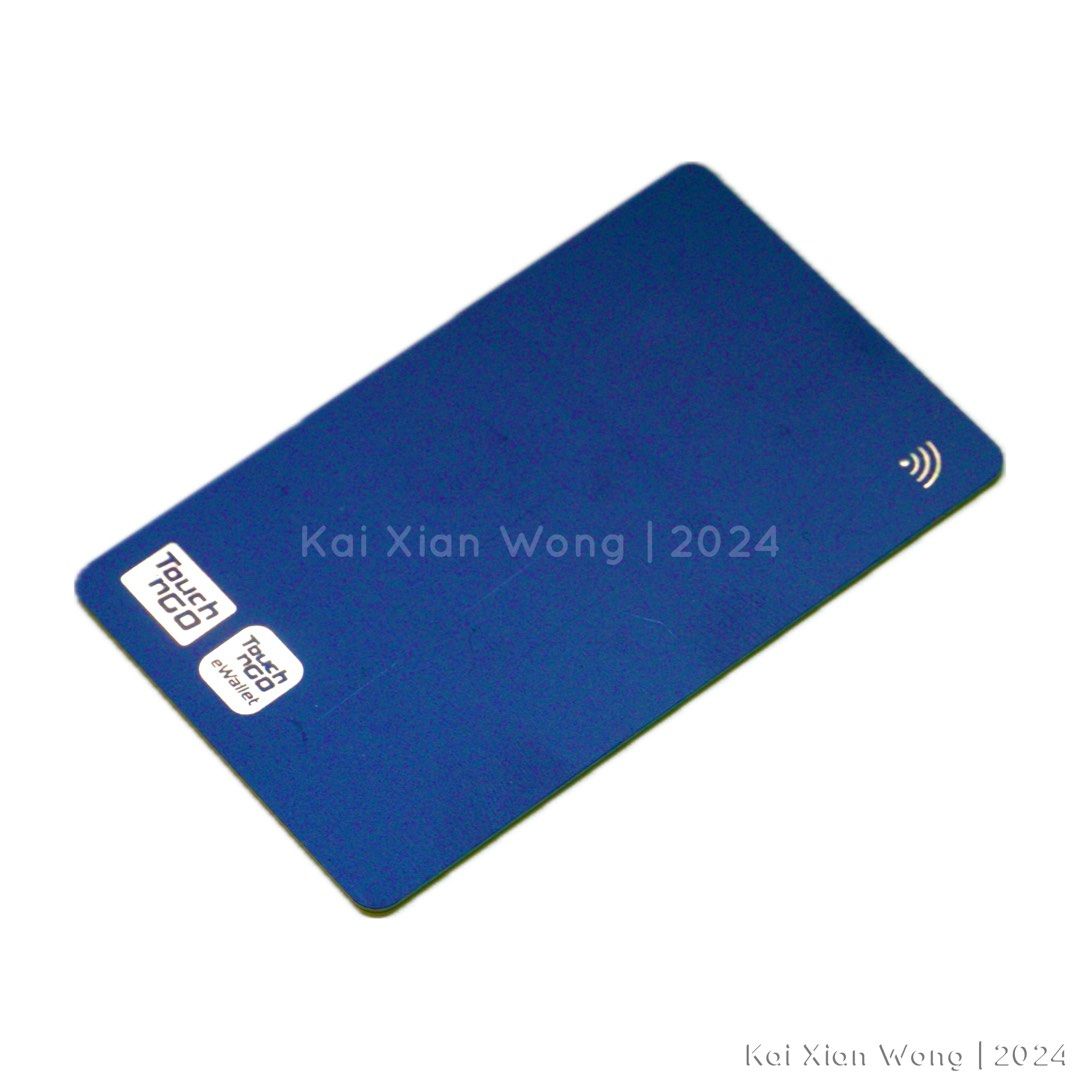 NFC Touch ‘n Go Card Luxe Silver Navy Edition, Hobbies & Toys ...