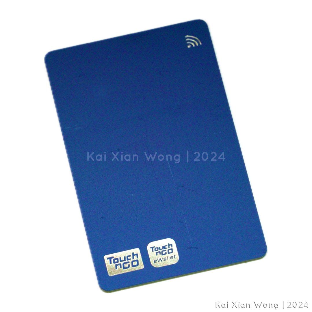 NFC Touch ‘n Go Card Luxe Silver Navy Edition, Hobbies & Toys ...