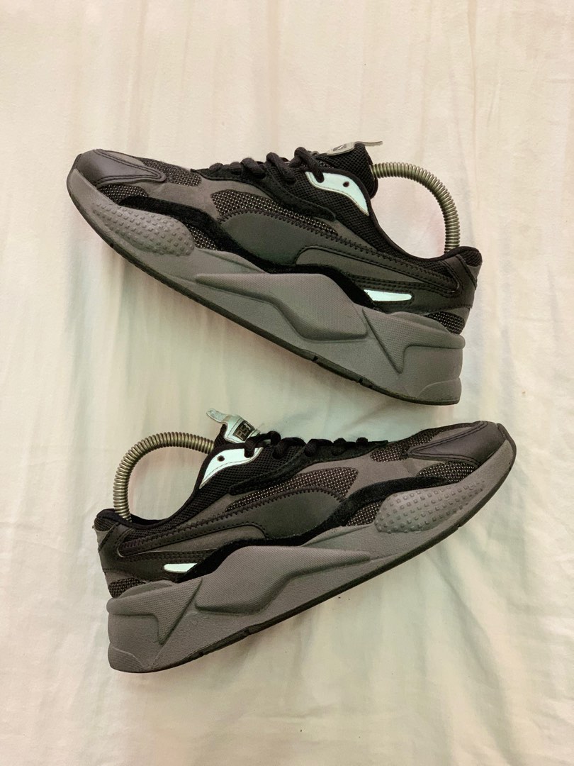 ORIGINAL PUMA RS-X BLACK 5.5uk 24.5cm, Women's Fashion, Footwear ...