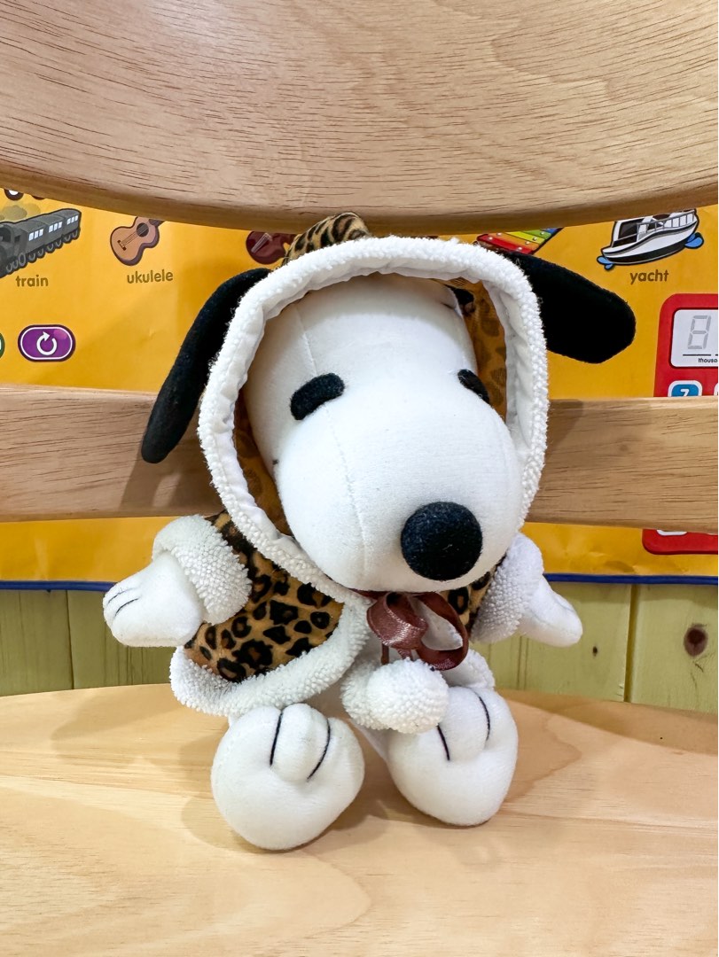 Peanuts - Animal Print Hoodie Winter Coat Snoopy Plush / Stuffed Toy, Hobbies & Toys, Toys ...