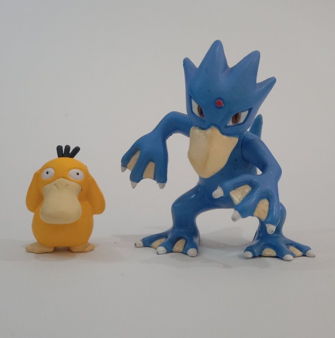 Pokemon Figure Zukan Psyduck and Golduck Figure, Hobbies & Toys, Toys ...