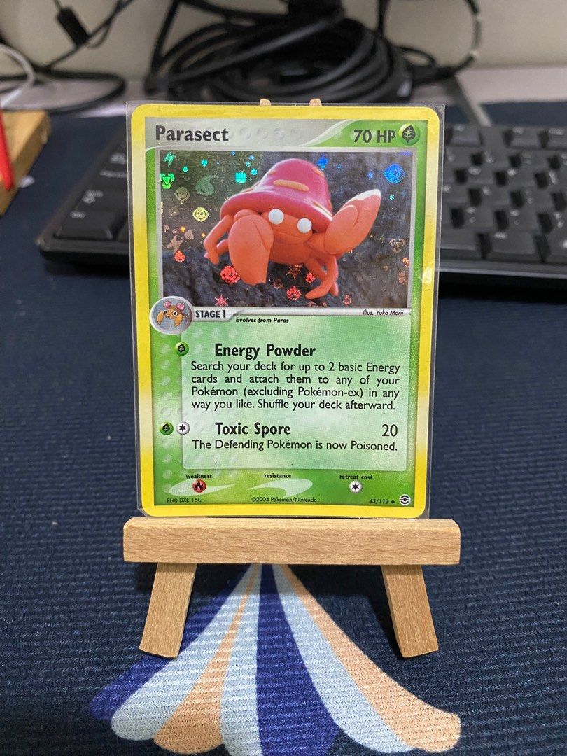 Pokemon parasect, Hobbies & Toys, Toys & Games on Carousell