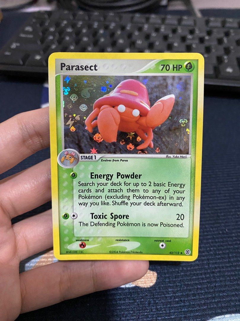 Pokemon parasect, Hobbies & Toys, Toys & Games on Carousell