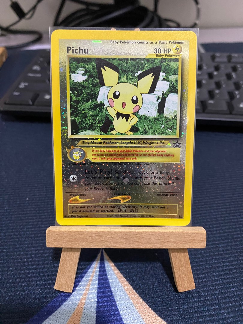 Pokemon Pichu, Hobbies & Toys, Collectibles & Memorabilia, Vintage ...