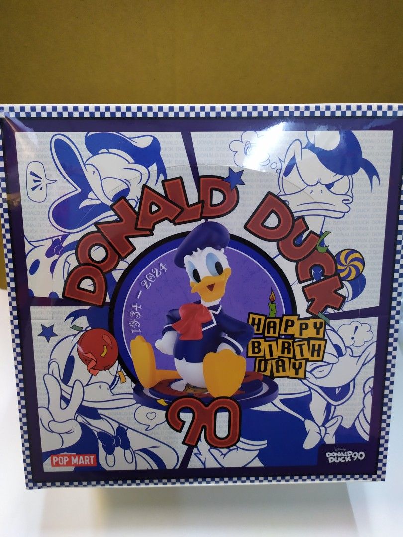 Popmart Disney Donald Duck 90th Anniversary Series Figures (whole set ...