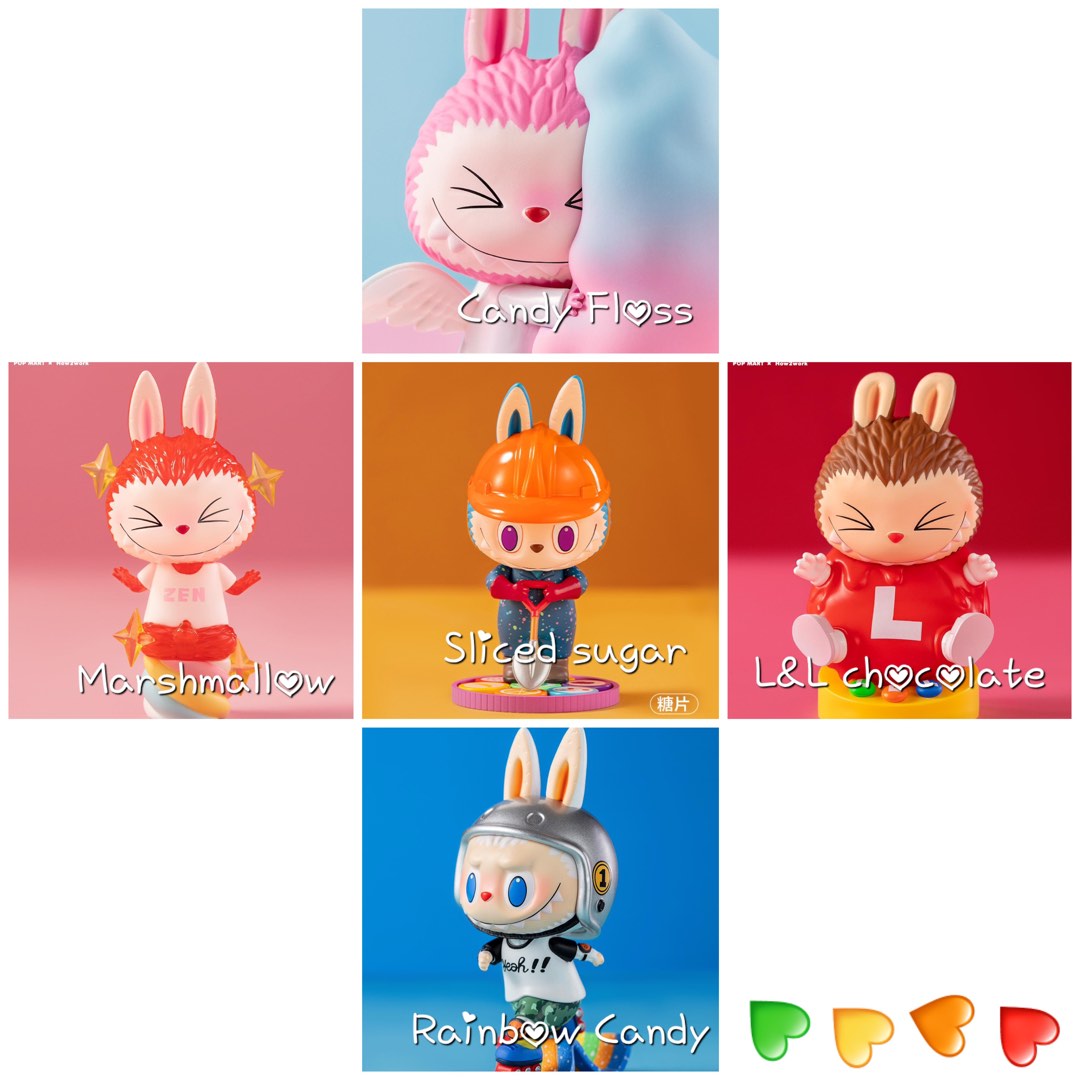 Popmart Labubu Candy Series, Hobbies & Toys, Toys & Games on Carousell
