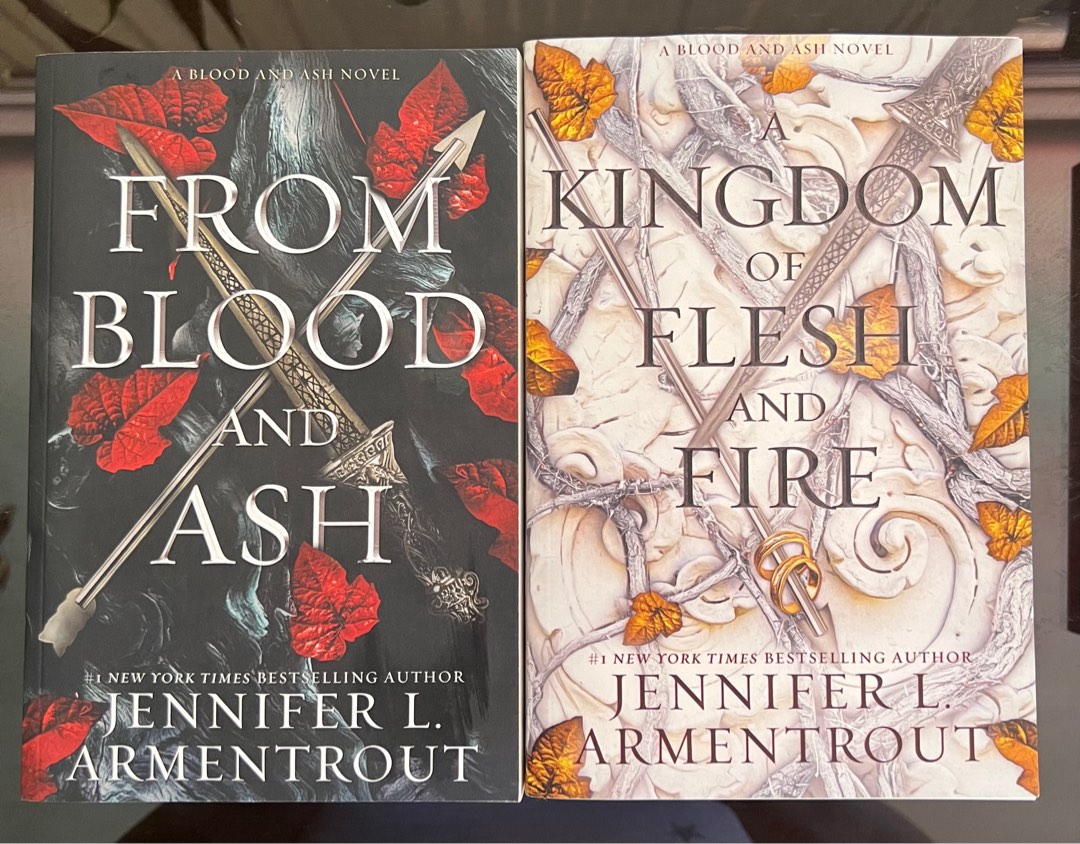 Pre-Loved: From Blood And Ash & A Kingdom Of Flesh And Fire by Jennifer L. Armentrout, Hobbies ...