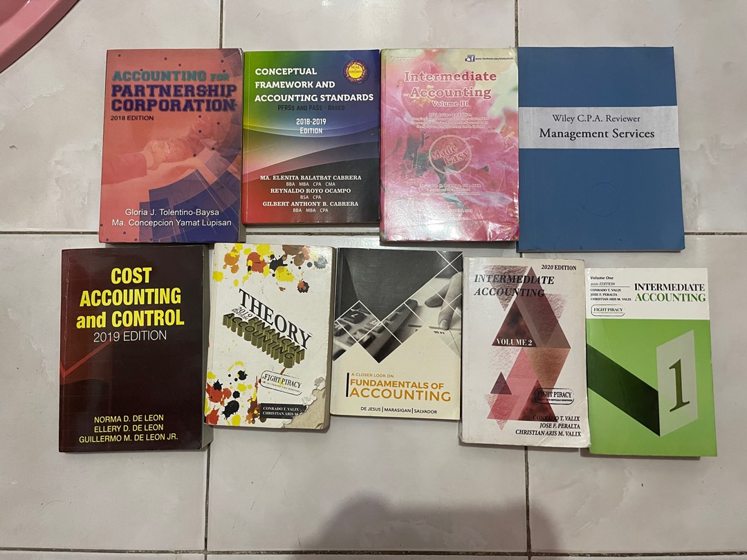 PRE-LOVED ACCOUNTING BOOKS, Hobbies & Toys, Books & Magazines ...
