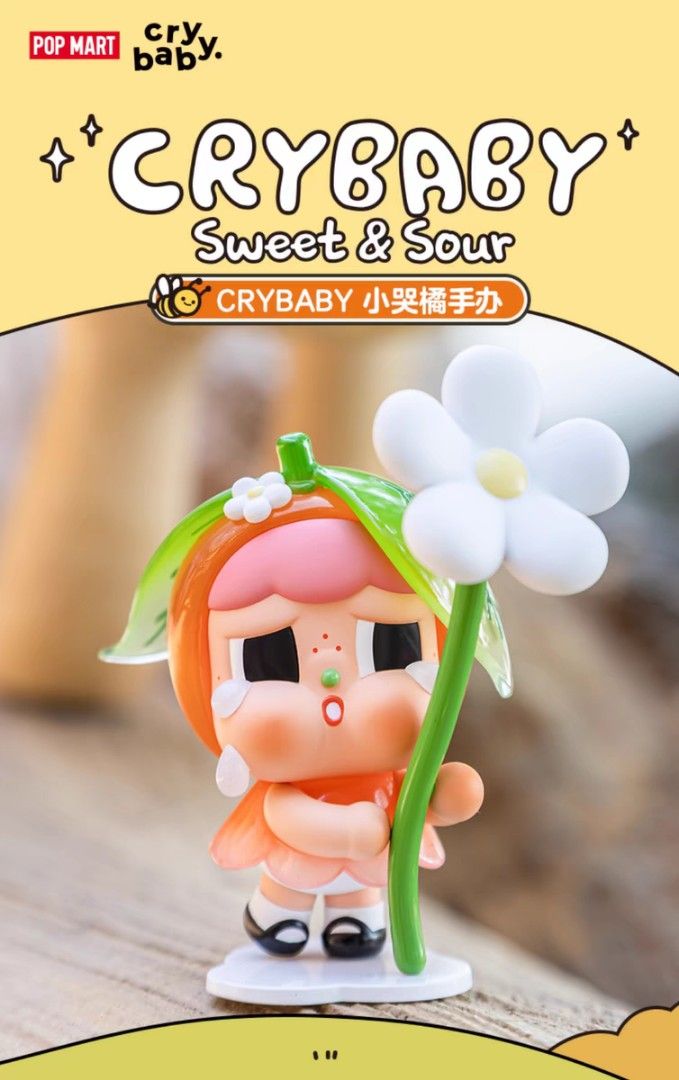Preorder - Popmart Pop Mart popmart Crybaby Sweet & Sour Flower ...