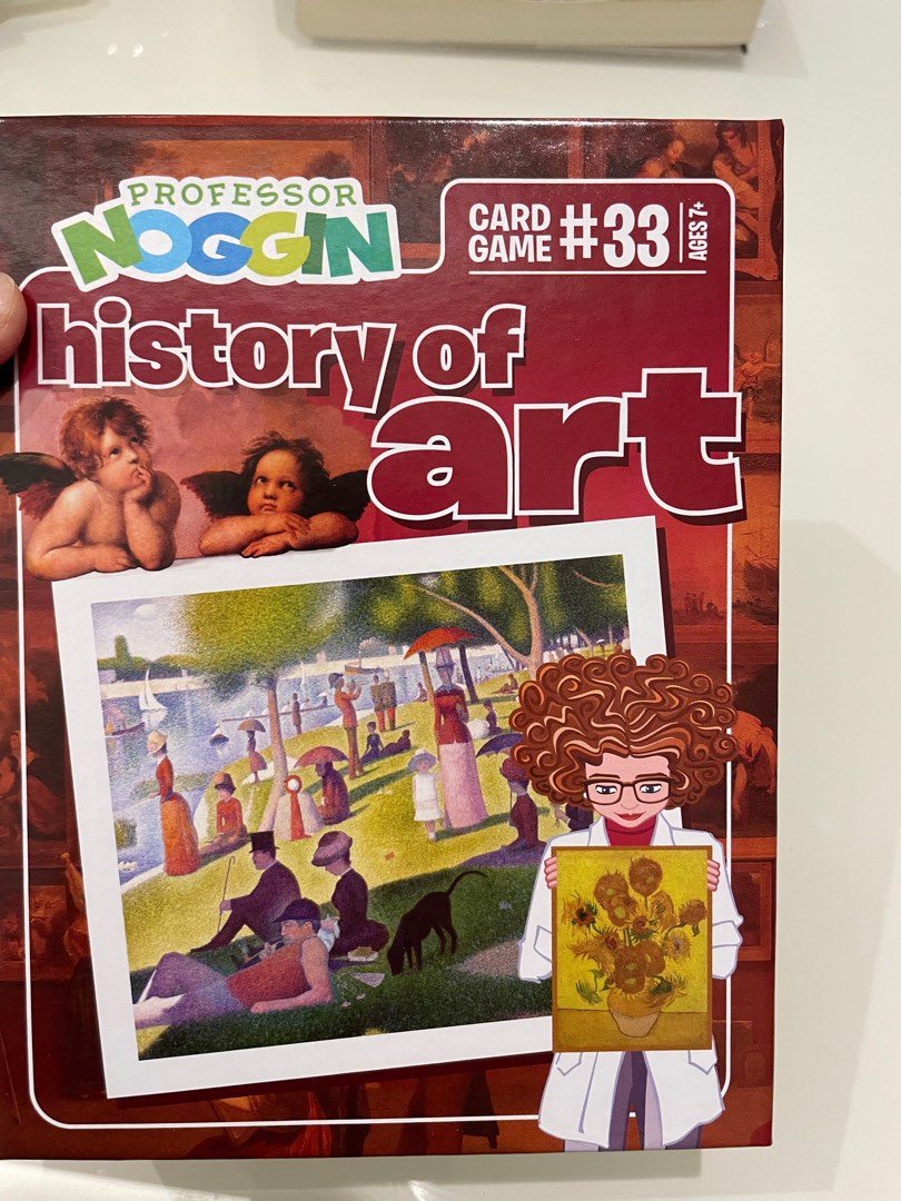 Professor Noggin Card Game History of Art #33, Hobbies & Toys, Toys ...