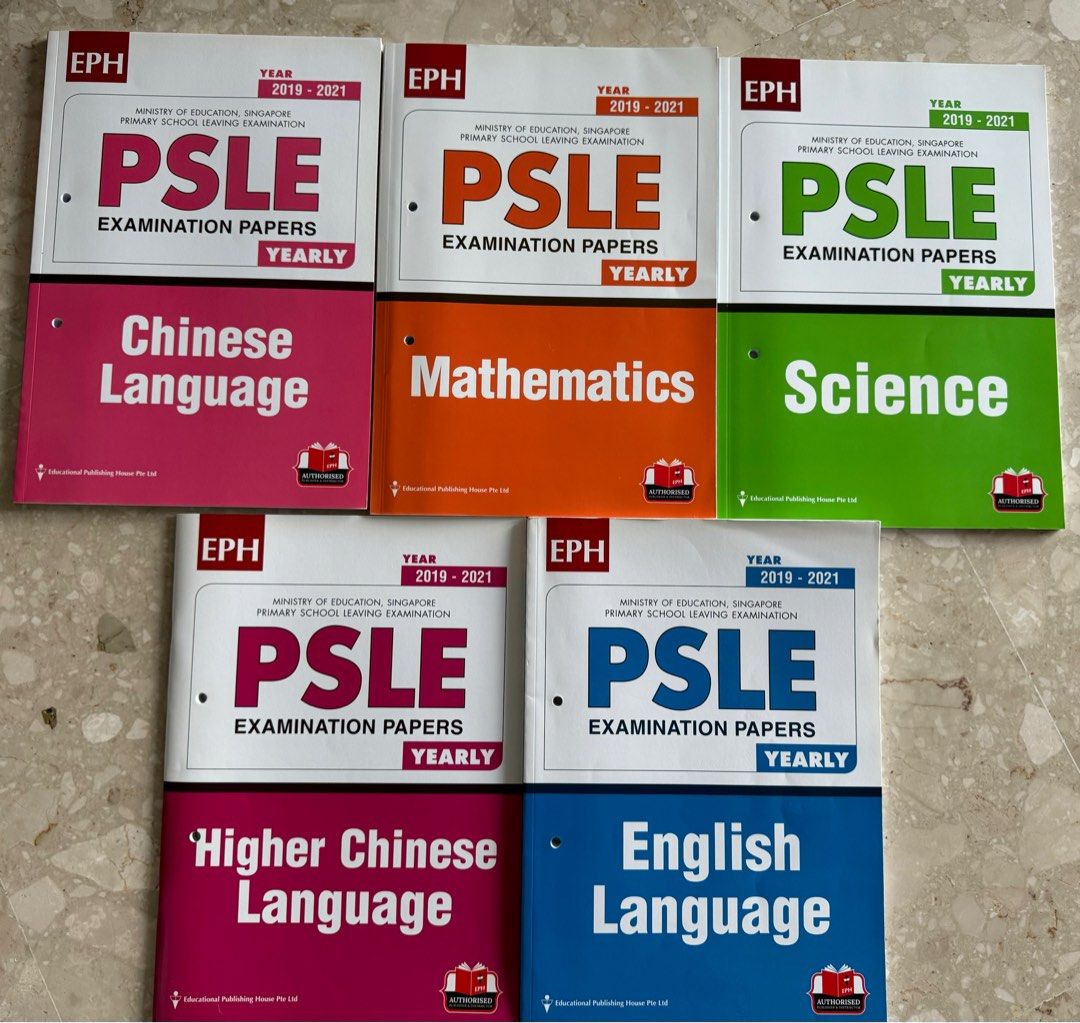 PSLE exam paper 2019-2021 EPH, Hobbies & Toys, Books & Magazines ...