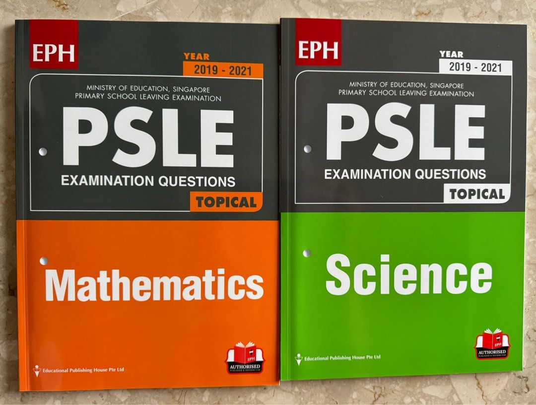 PSLE exam paper 2019-2021 EPH, Hobbies & Toys, Books & Magazines ...