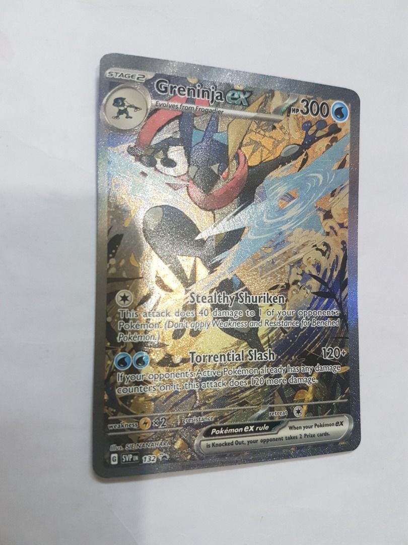 最後一張 PTCG 寵物小精靈 甲賀忍蛙 英文版 SVP EN 132, 興趣及遊戲, 玩具 & 遊戲類 - Carousell