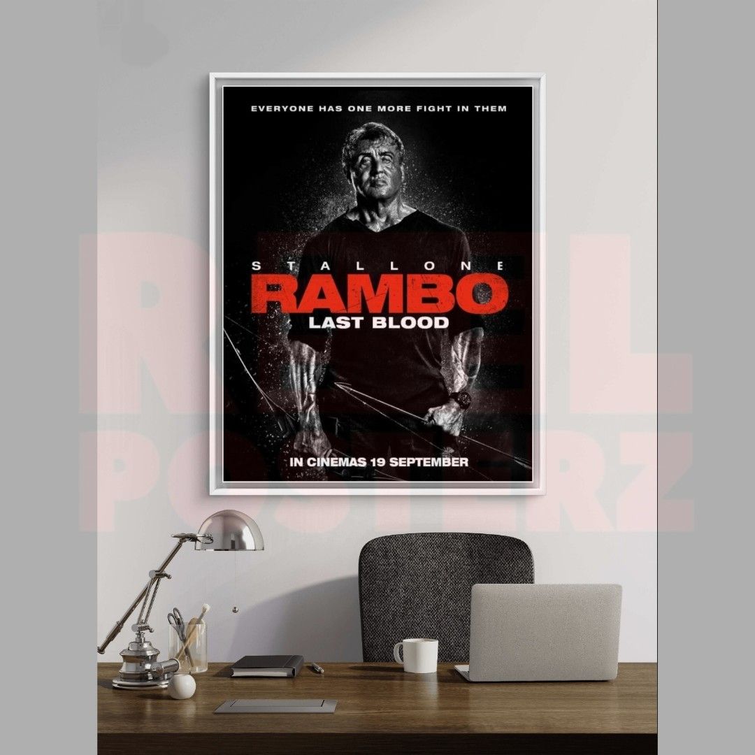 RAMBO: LAST BLOOD (2019) Movie Poster 1-Sided Original 27"x 40" (Local ...