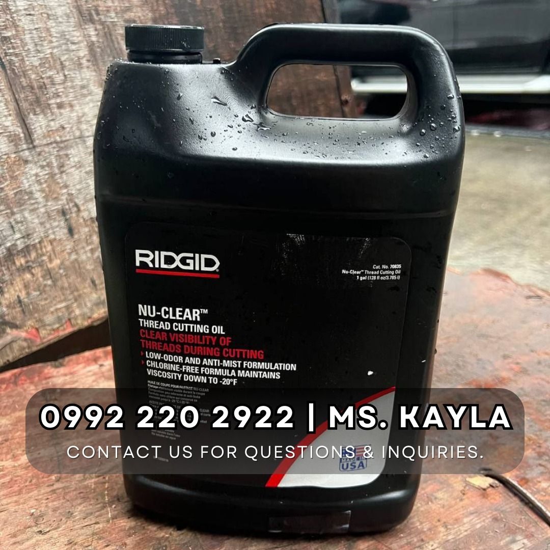 Ridgid Thread Cutting Oil, Commercial & Industrial, Construction Tools ...