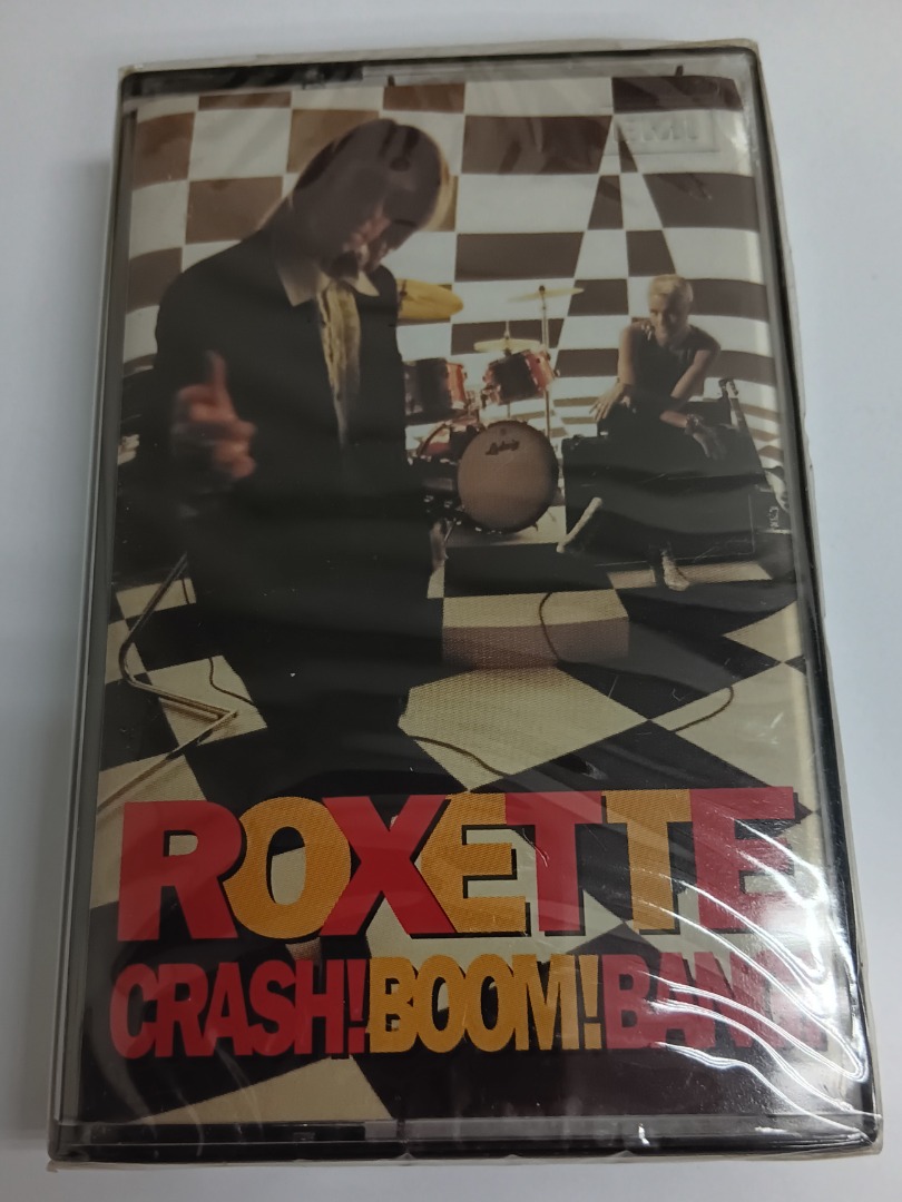 Roxette - Crash! Boom! Bang! - Malaysia Edition Cassette (Brand New Sealed), Hobbies & Toys ...