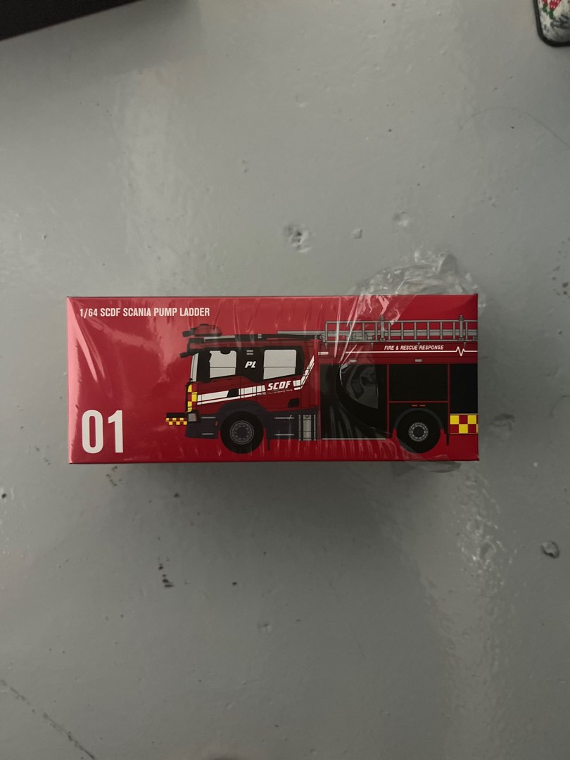 SCDF 1/64 Pump Ladder 2023 (CDA callsign 512), Hobbies & Toys ...