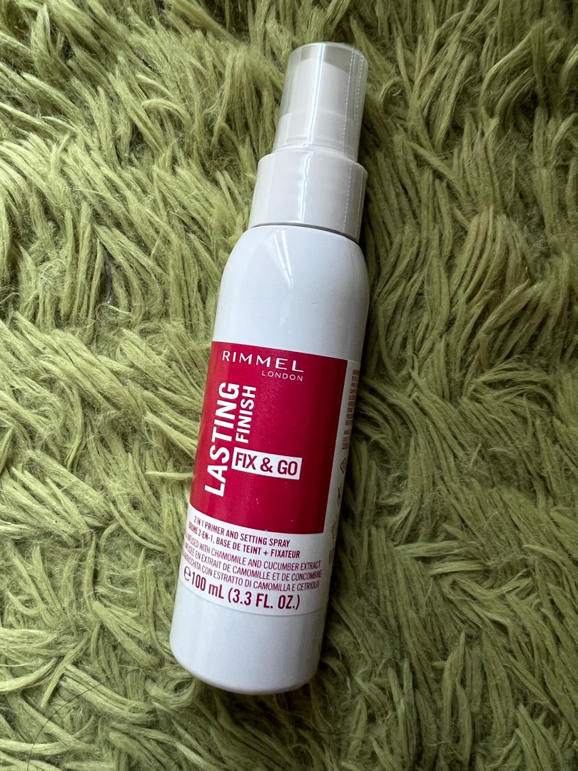 (sealed) rimmel 2in1 primer and setting spray, Beauty & Personal Care ...
