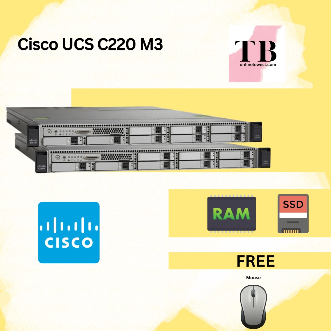 Server Cisco UCS C220 M3, Computers & Tech, Parts & Accessories ...