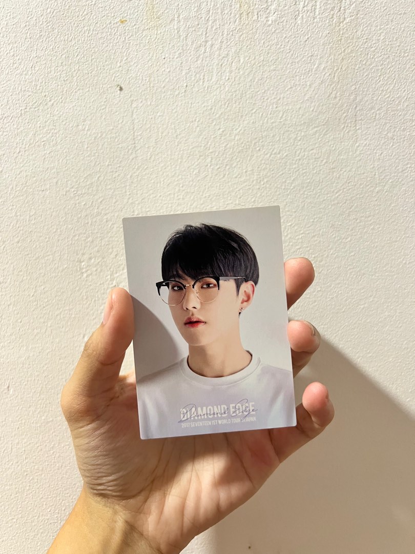 SEVENTEEN HOSHI Diamond Edge Japan Trading Photocard PC, Hobbies & Toys ...