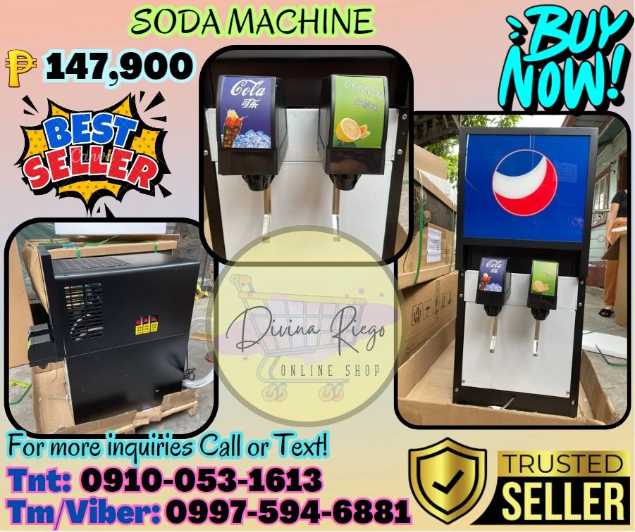 Soda Machine table type drink dispenser (2 flavor), Everything Else ...