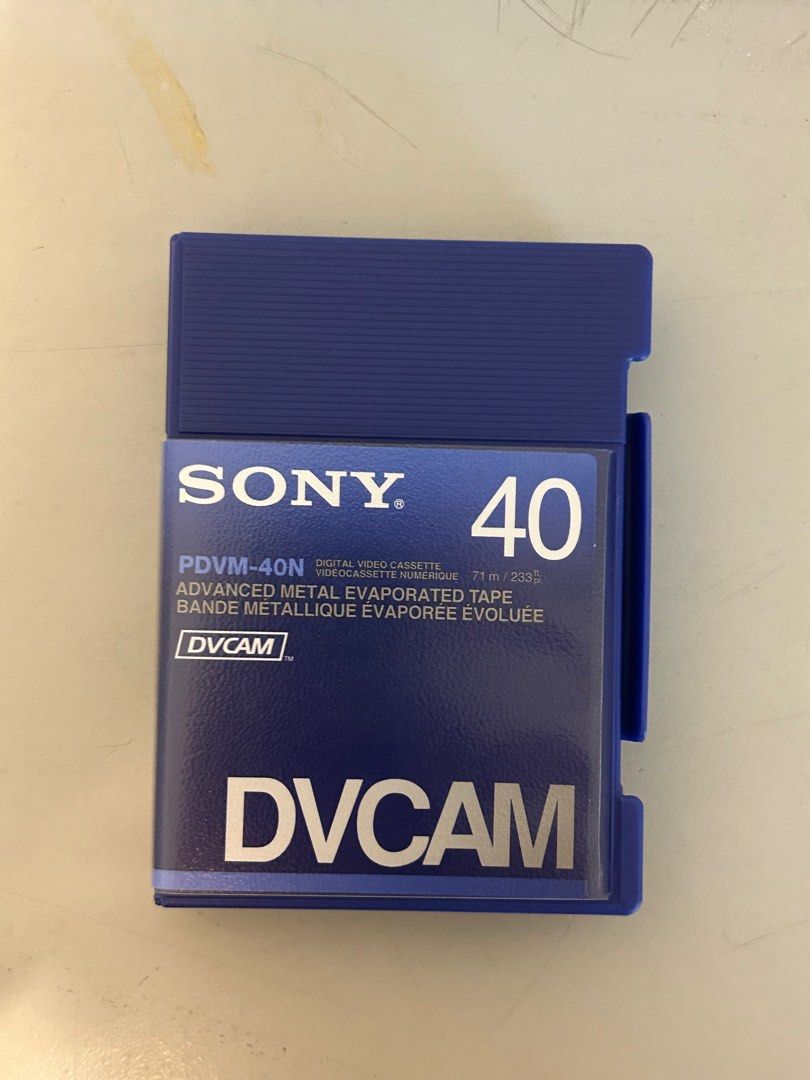 Sony DV Cam Tape 40min, Computers & Tech, Parts & Accessories, Hard Disks & Thumbdrives on Carousell