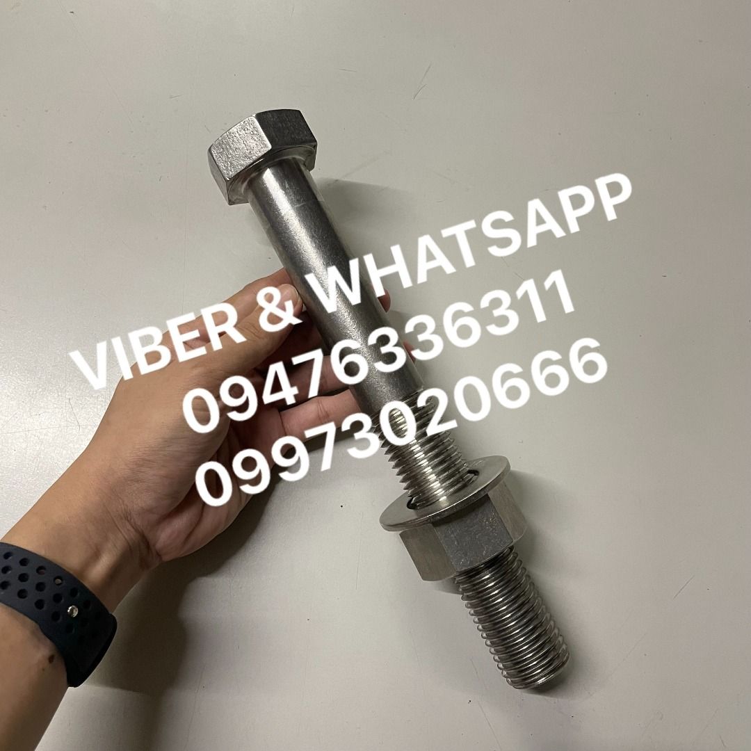 SS316 Hex Bolt | Foundation Bolt | SS304 Headed Bolt | Anchor Bolt ...
