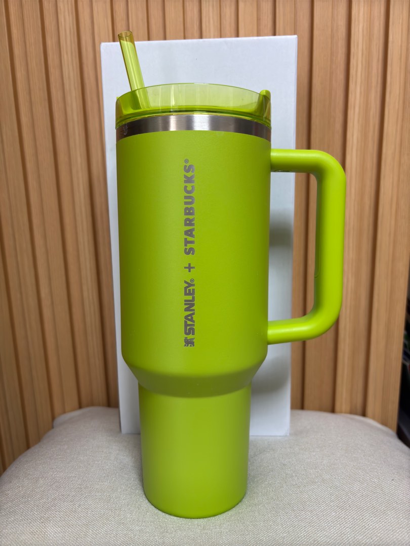 Stanley X Starbucks Lime Green, Furniture & Home Living, Kitchenware ...