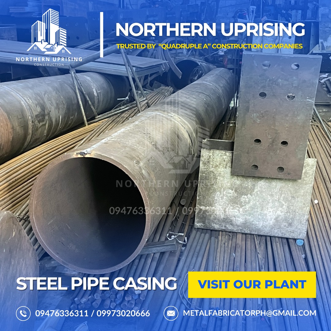 Steel Pipe Casing | Flat Bar | Base Plate | Hotdip Galvanized | J Bolt ...