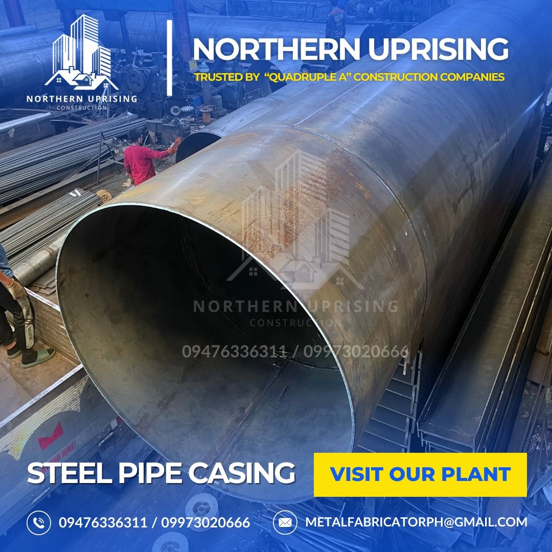 Steel Pipe Casing | Flat Bar | Base Plate | Hotdip Galvanized | J Bolt ...