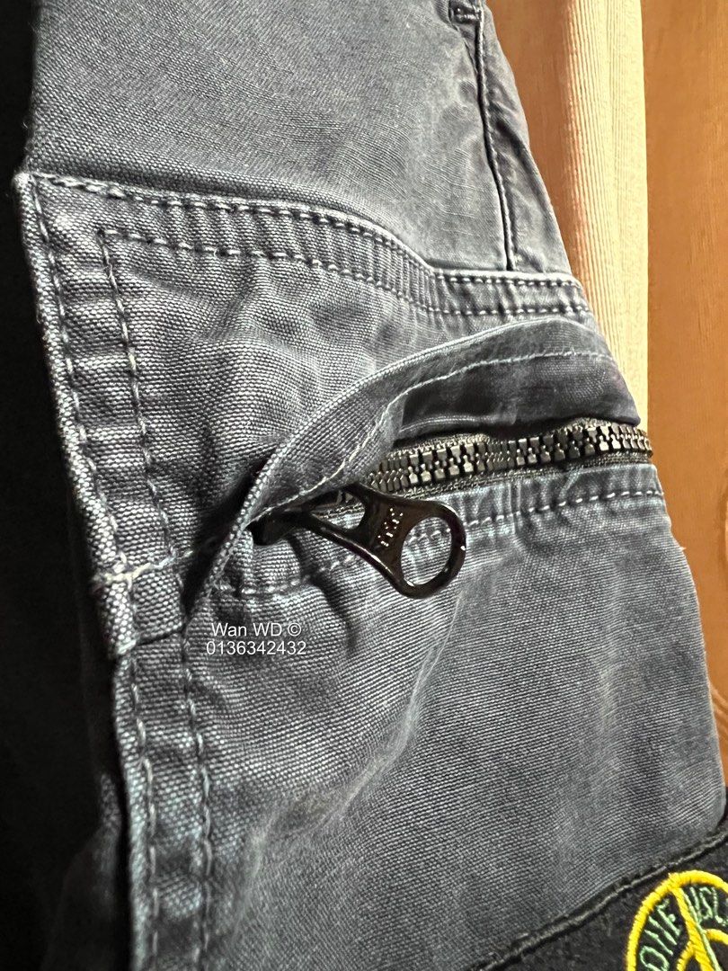 Stone Island Cargo Old Effect, Men's Fashion, Bottoms, Trousers on Carousell