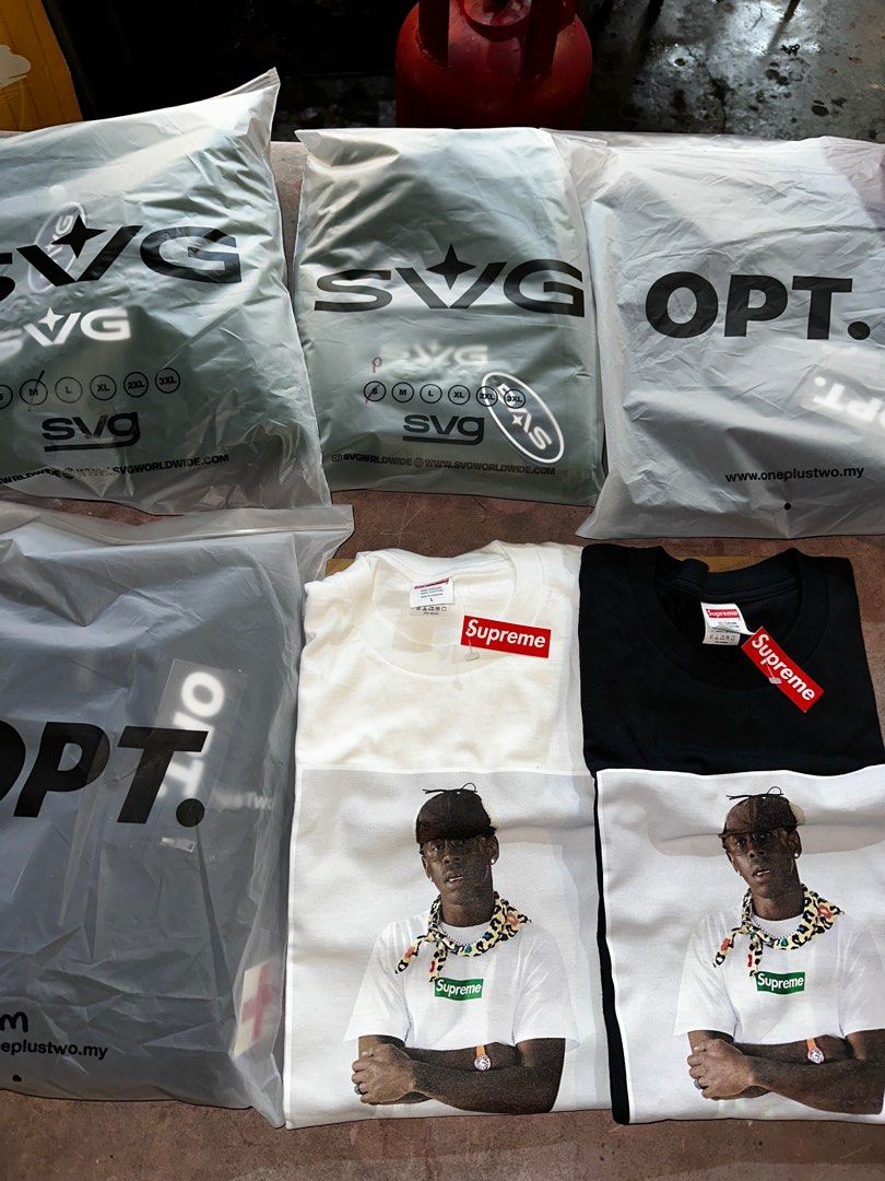 SUPREME TYLER SVG OPT, Men's Fashion, Tops & Sets, Tshirts & Polo ...