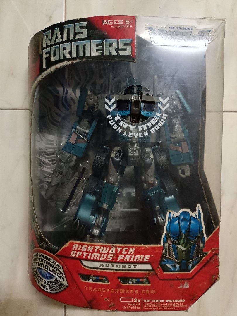 Transformers Hasbro nightwatch Optimus prime, Hobbies & Toys, Toys ...