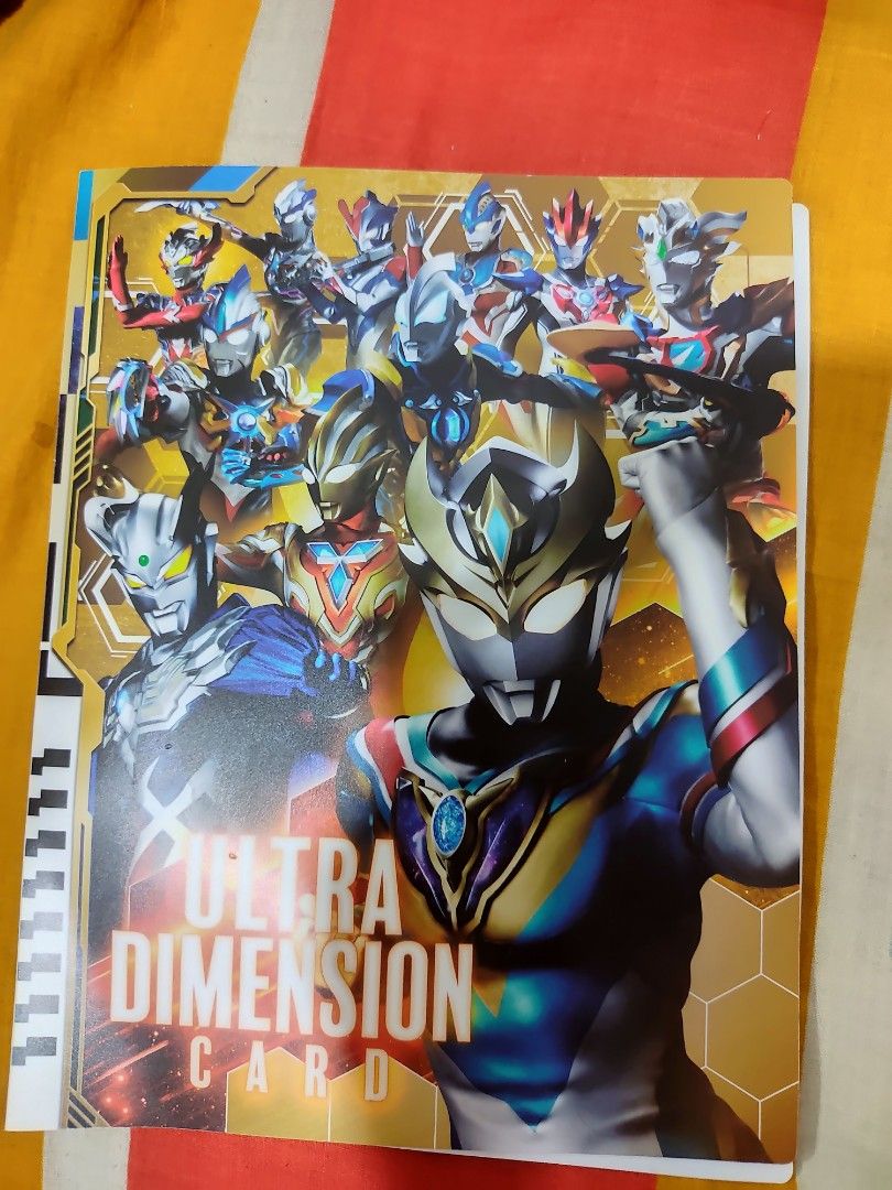Ultraman Ultra Dimension Card Bookcase Binder, Hobbies & Toys, Toys ...