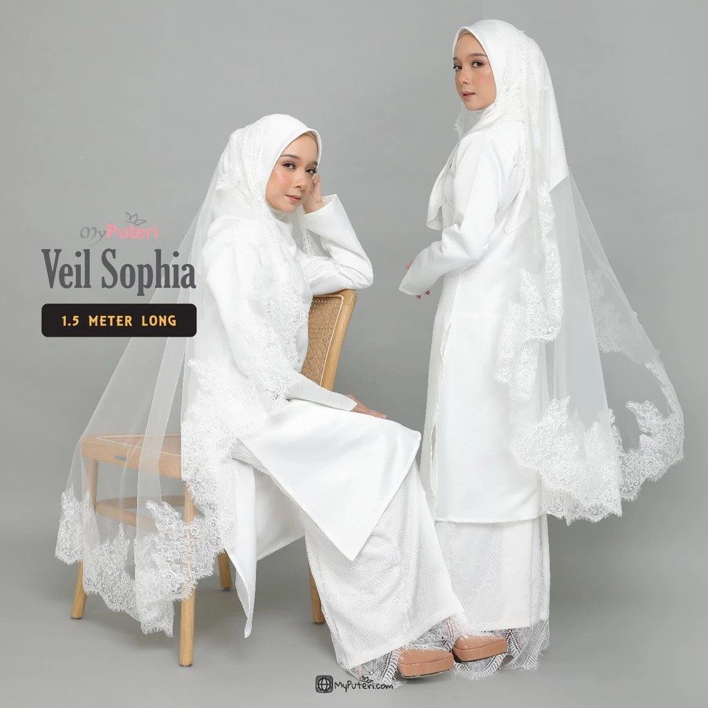 Veil Sophea by Myputeri, Women's Fashion, Muslimah Fashion, Tops on Carousell