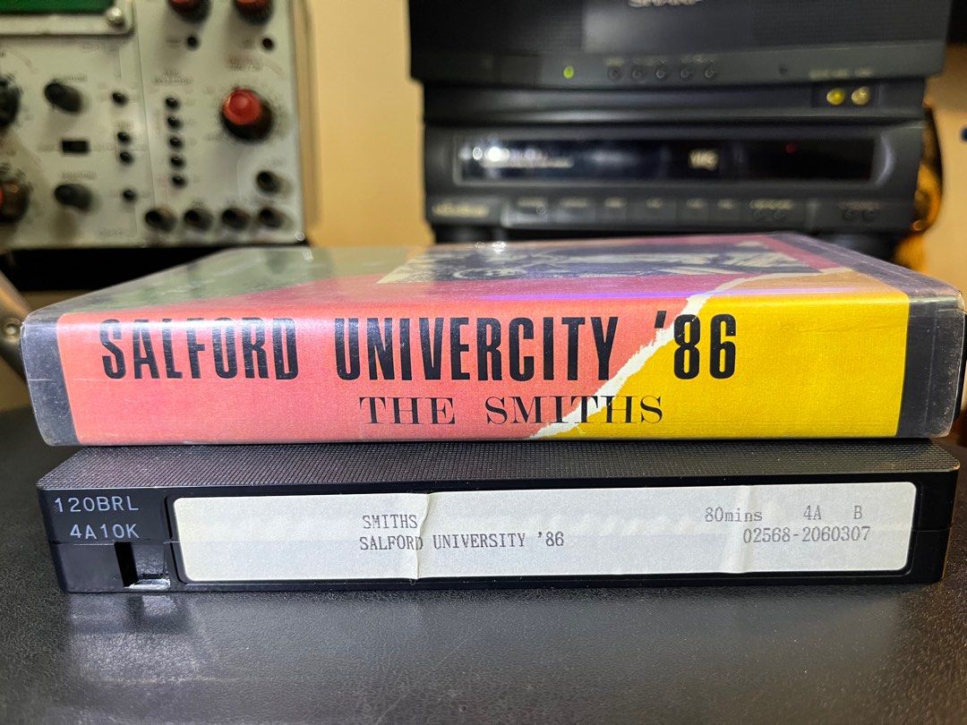Vintage 80s The Smiths Live 1986 Salford University VHS Videotape ...