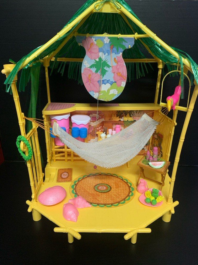 SALE! Rare Vintage Barbie Island Fun Hut Playset, Hobbies & Toys, Toys ...