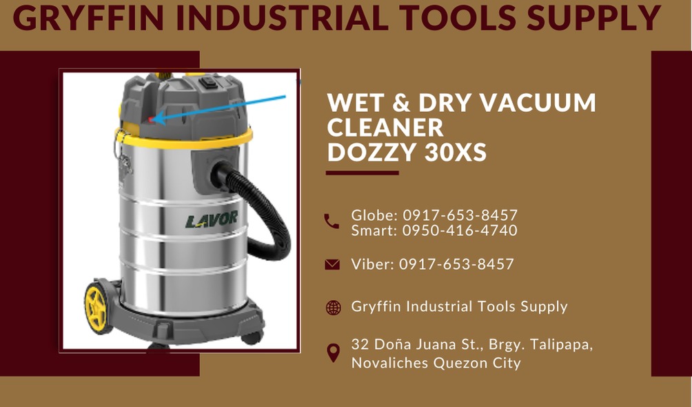 WET & DRY VACUUM CLEANER DOZZY 30XS, Commercial & Industrial ...