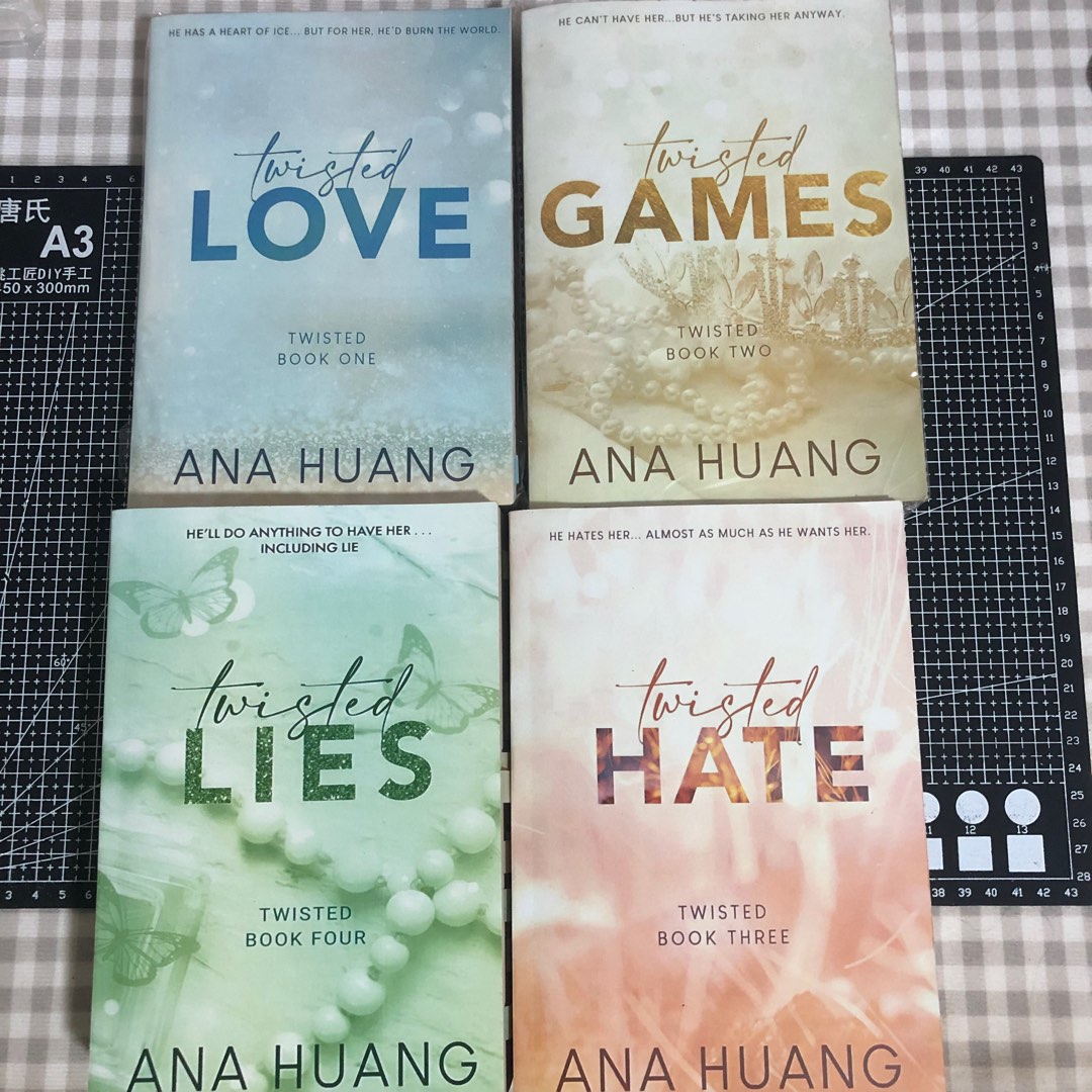 wts novel twisted series - hate, games, love, lies, Hobbies & Toys ...