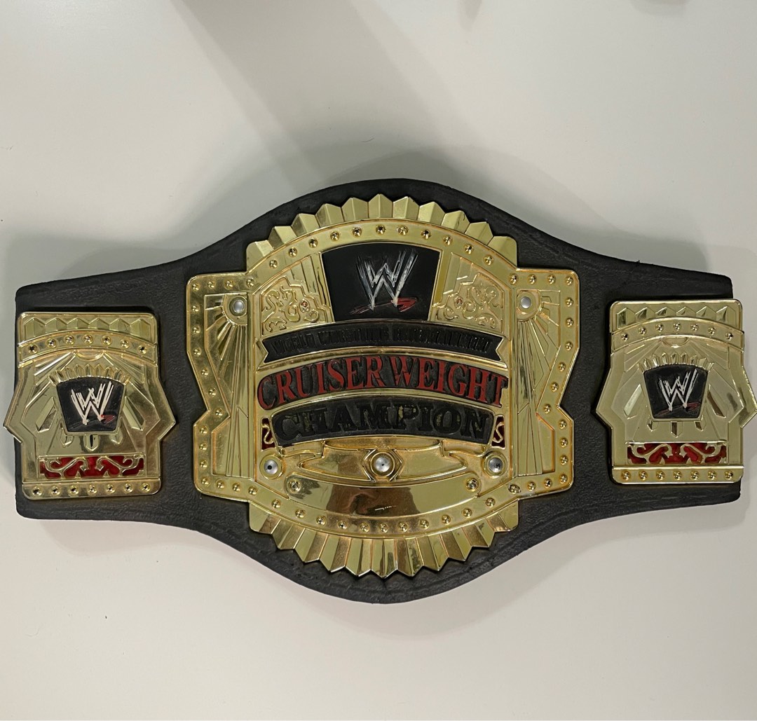 Wwe cruiserweight belt, Hobbies & Toys, Collectibles & Memorabilia ...